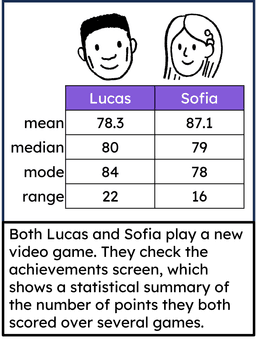 Comparing summaries of data KS3 | Y8 Maths Lesson Resources | Oak ...