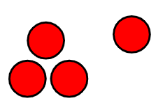 Explain that numbers can represent how many objects there are in a set ...