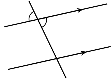 Angles on parallel lines traversed by a straight line KS3 | Y8 Maths ...