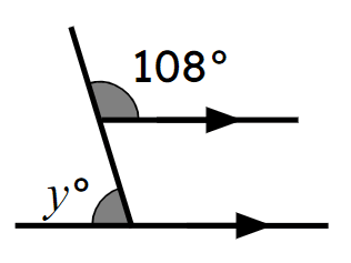 Angles on parallel lines traversed by a straight line KS3 | Y8 Maths ...