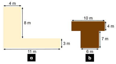 Calculate the area of shapes made from 2 or more rectangles KS2 | Y5 ...