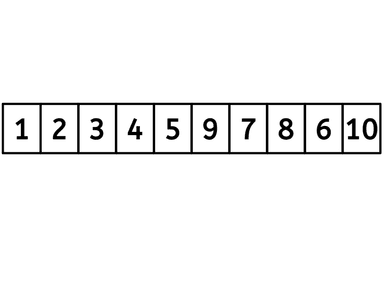 Estimate where 6, 7, 8 and 9 lie on an unmarked number line KS1 | Y1 ...