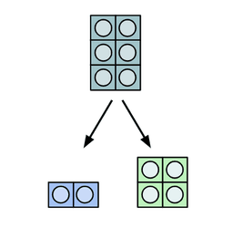Partition the numbers 6 and 7 in different ways KS1 | Y1 Maths Lesson ...