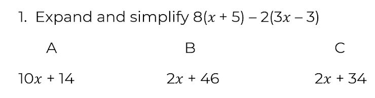 Expand and simplify double brackets Foundation KS4 | Y10 Maths Lesson ...
