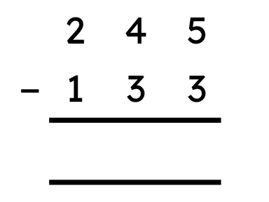 Use column subtraction to subtract from a 2- or 3-digit number KS2 | Y3 ...