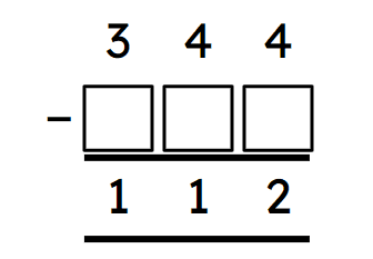 Subtract from a 2-digit number using column subtraction with regrouping ...