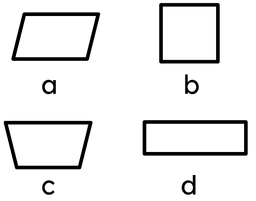 Know that a rectangle is a four-sided polygon with four right angles ...