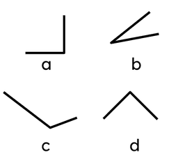 Join four right angles at a point using different right-angled polygons ...