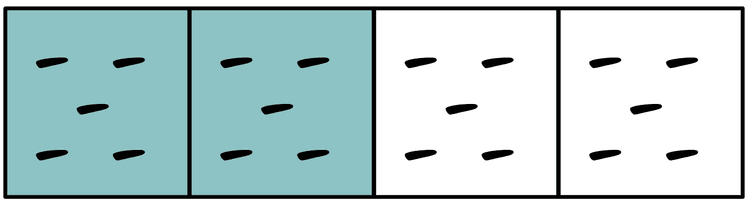 Recognise the equivalence of 2/4 and 1/2 KS1 | Y2 Maths Lesson ...