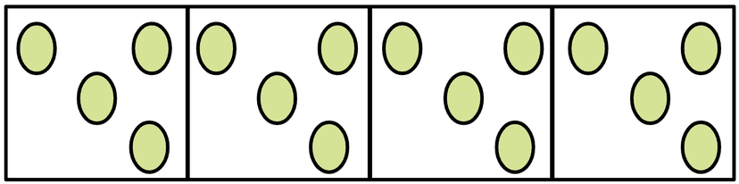 Find three-quarters of an object, shape, set of objects or quantity KS1 ...