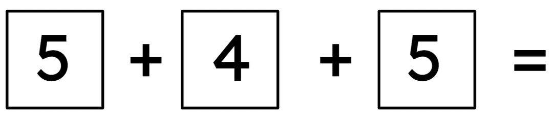 Add three addends efficiently by finding two addends that total 10 KS1 ...