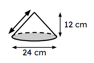 The surface area of a cone Foundation KS4 | Y11 Maths Lesson Resources ...