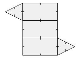 The same 3D shapes can be composed from different 2D nets KS2 | Y6 ...