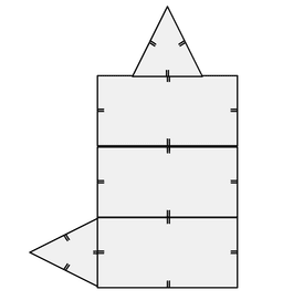 The same 3D shapes can be composed from different 2D nets KS2 | Y6 ...