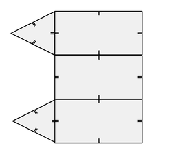 The same 3D shapes can be composed from different 2D nets KS2 | Y6 ...