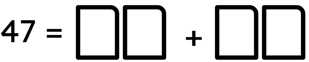 Find the missing addend when adding two-digit numbers KS1 | Y2 Maths ...