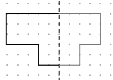 Diagonal lines of symmetry KS2 | Y4 Maths Lesson Resources | Oak ...