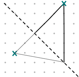 Diagonal lines of symmetry KS2 | Y4 Maths Lesson Resources | Oak ...