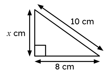 Using Pythagoras' theorem to justify a right-angled triangle Foundation ...