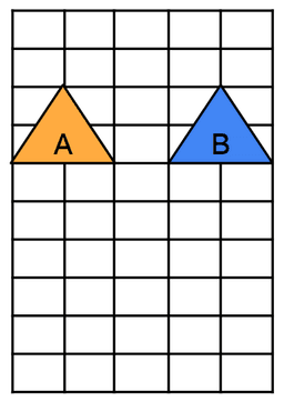 Describe translations of polygons drawn on a square grid KS2 | Y4 Maths ...