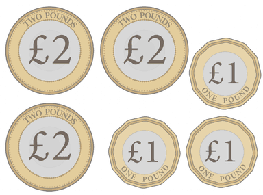 Explain and represent whole pounds as a quantity of money KS2 | Y4 ...
